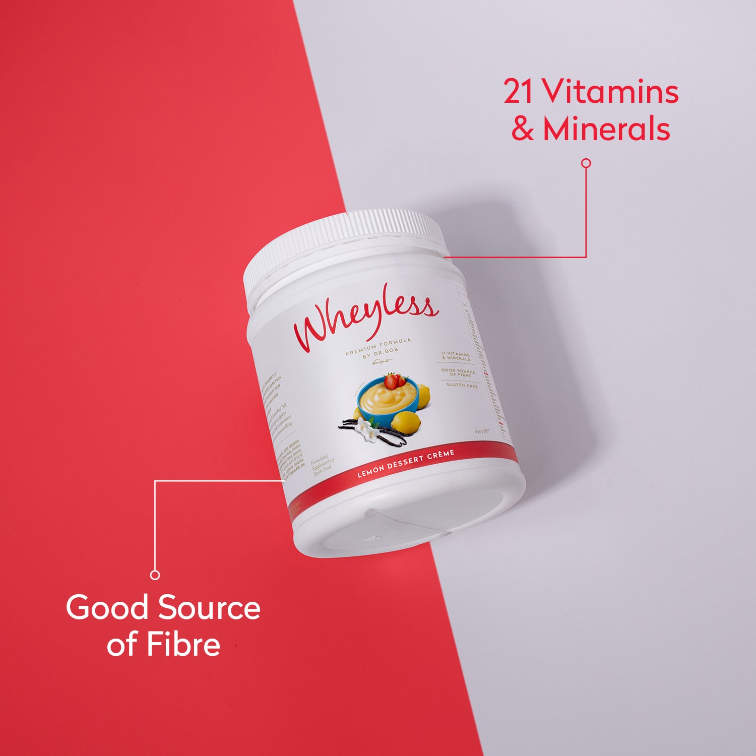 Wheyless Lemon Dessert Creme