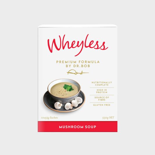 Wheyless Mushroom Soup Pack 10x55g